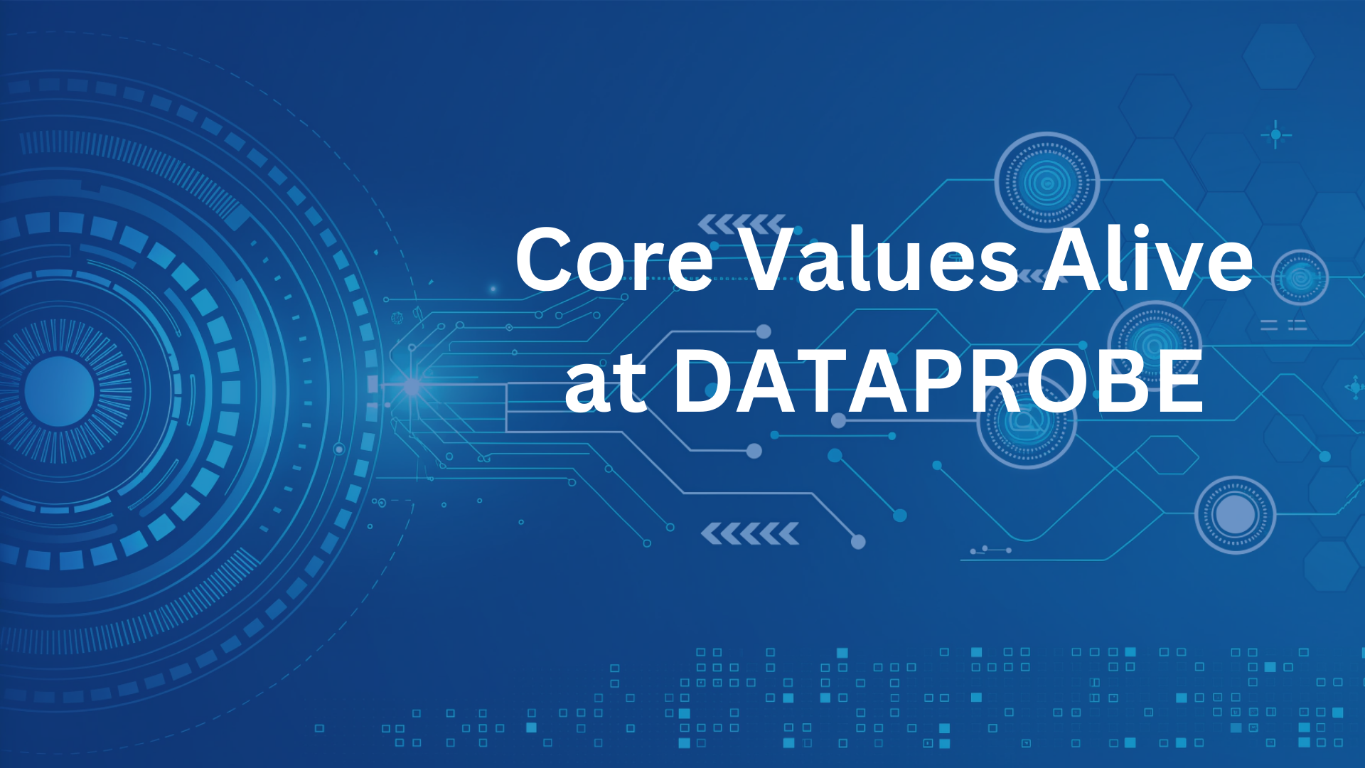 Core Values Alive at DATAPROBE