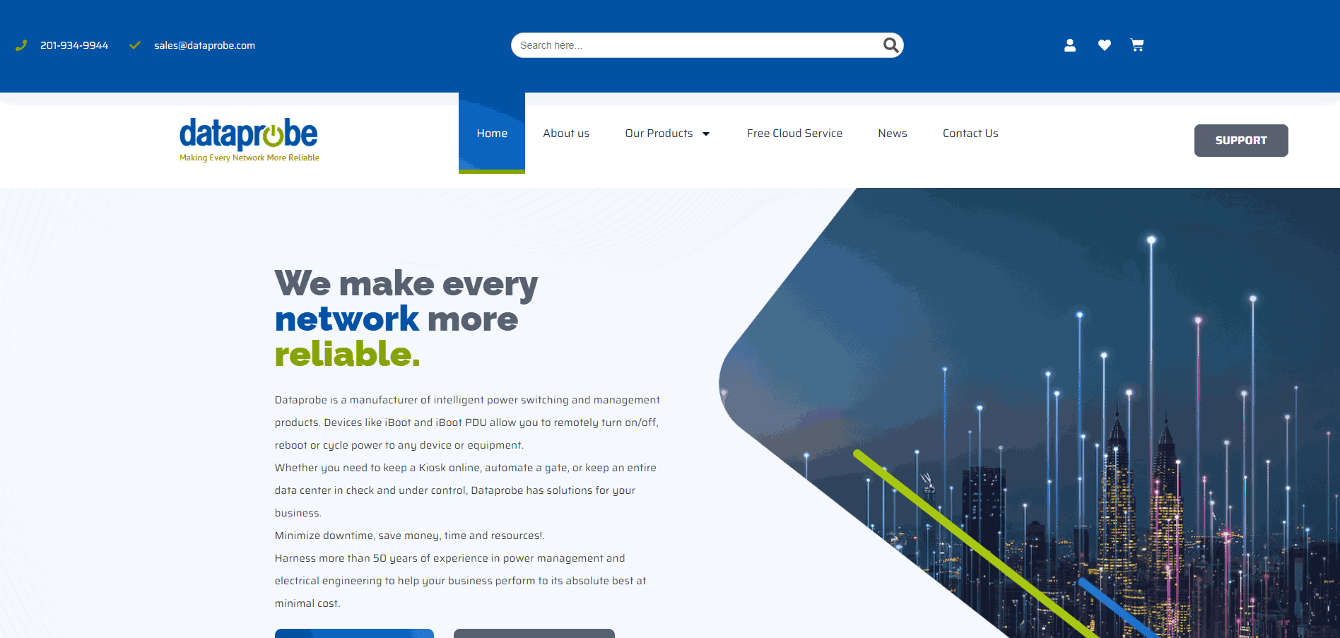 iBoot PDU Intelligent Power Distribution – Dataprobe